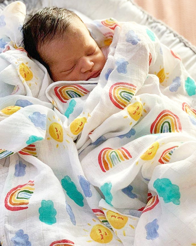 rainbow muslin – Bambubaby